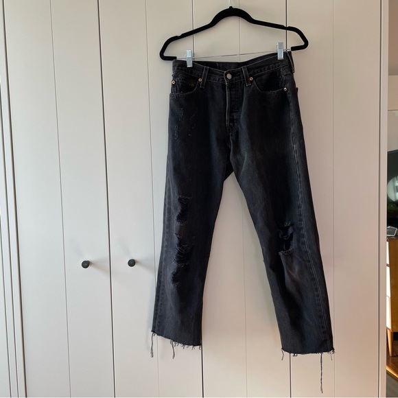 Reformation | Jeans | Rare Reformation Vtg Levis Custom Redone Black ...